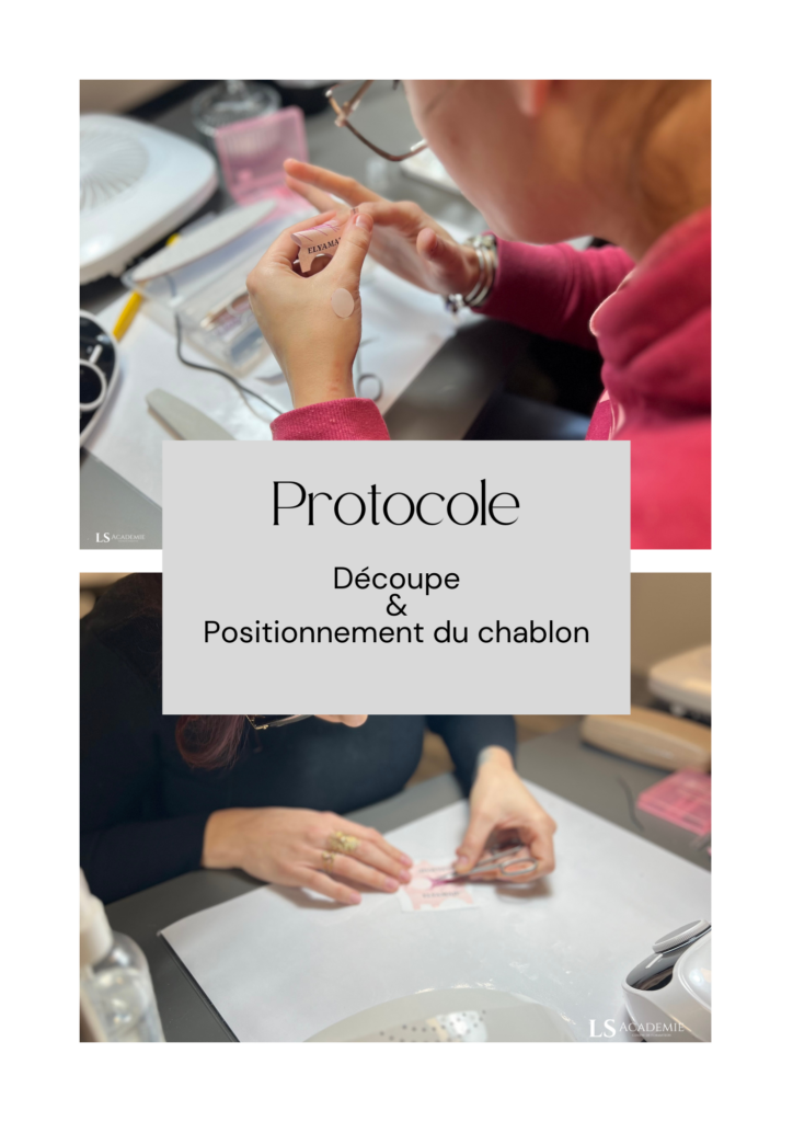 Protocole de découpe et de positionnement du chablon - LS Académie